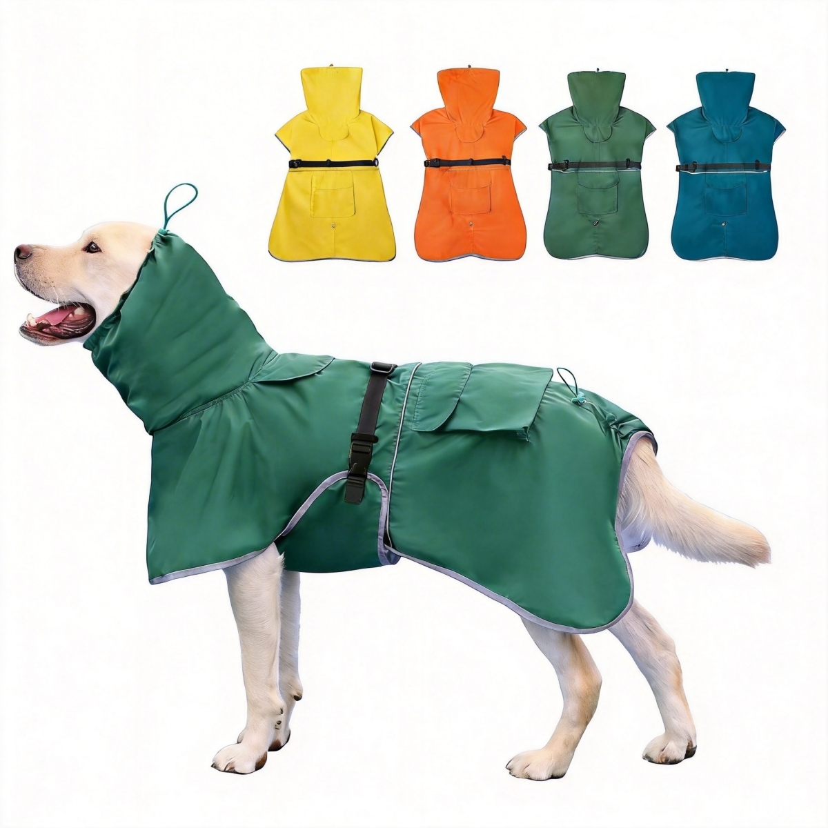Click here for Aronkl Adjustable Hooded Raincoat for Medium Large... prices