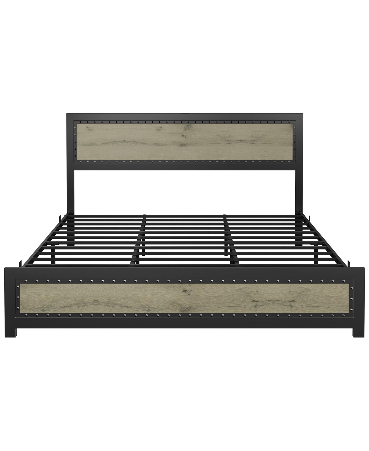 Click here for gaomon King Bed Frame Charging Station Industrial... prices