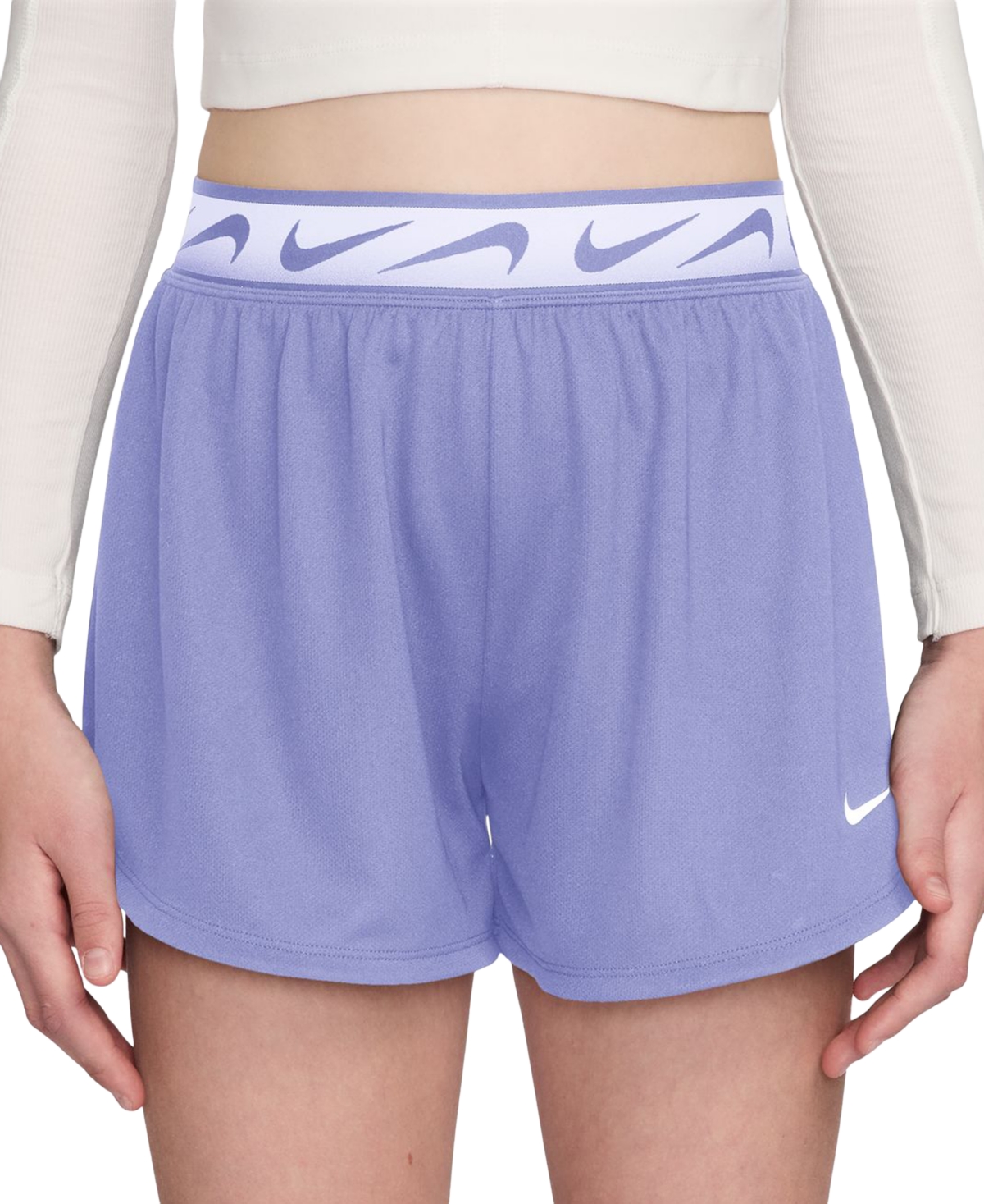 Click here for Nike Dash Girls 7-16 Dri-fit Running Shorts - Ligh... prices
