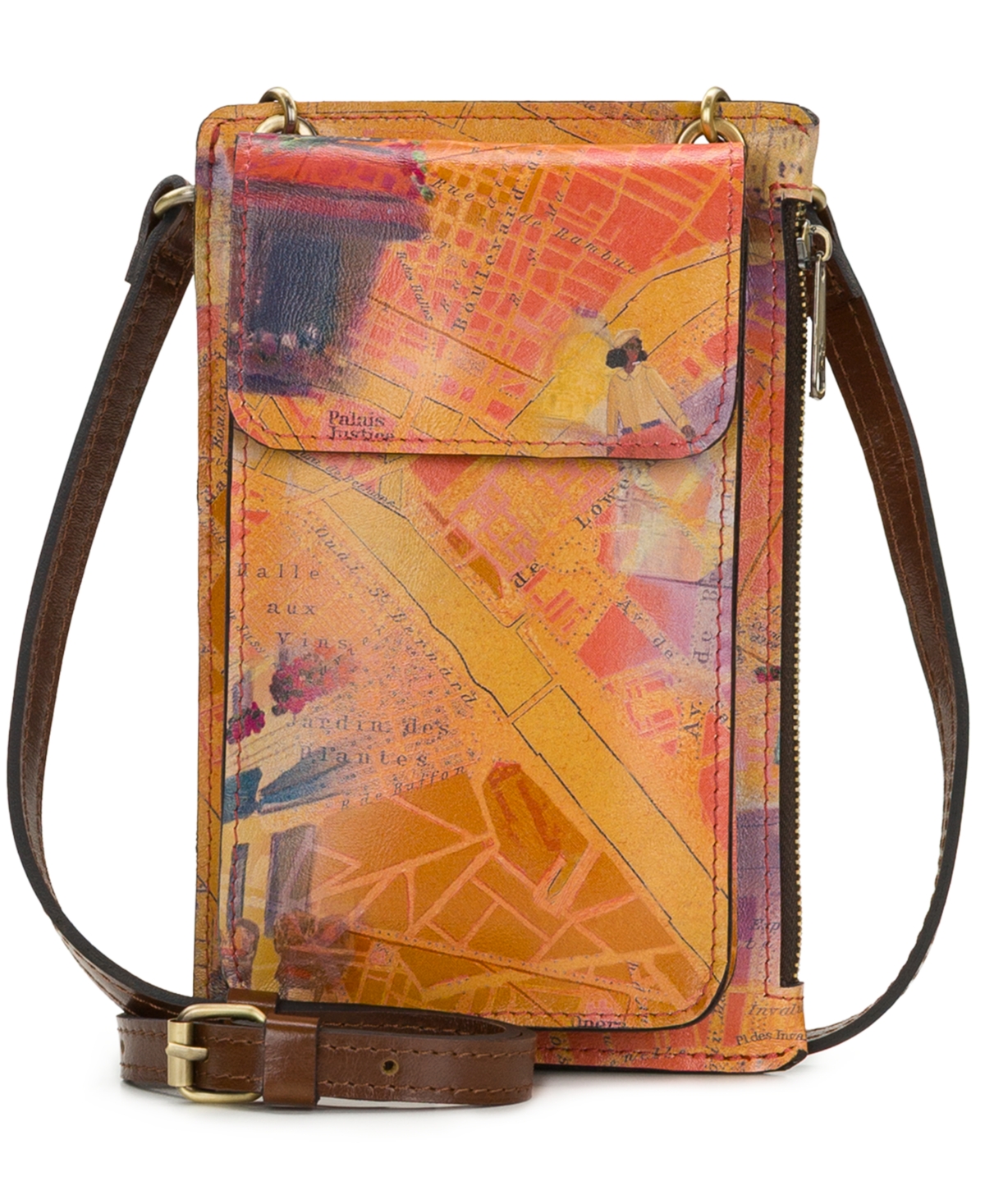 Click here for Patricia Nash Chiavella Phone Crossbody - Paris Ma... prices