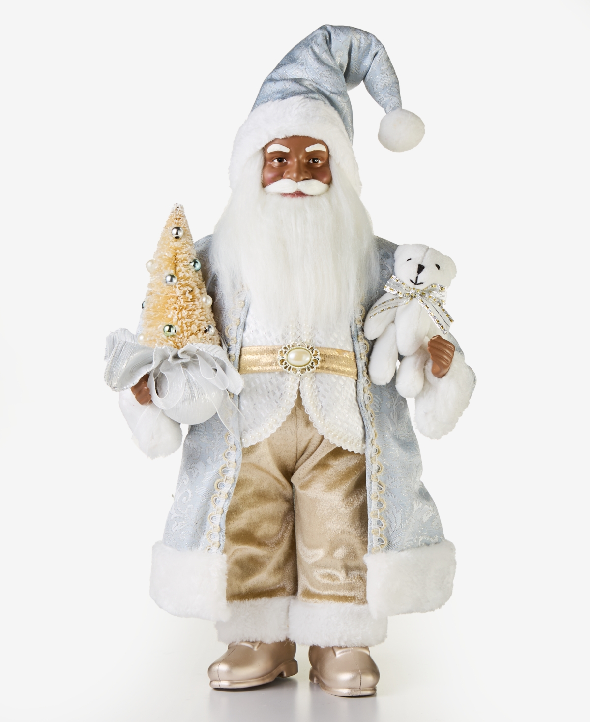 Click here for Holiday Lane Opulence African American Standing Sa... prices