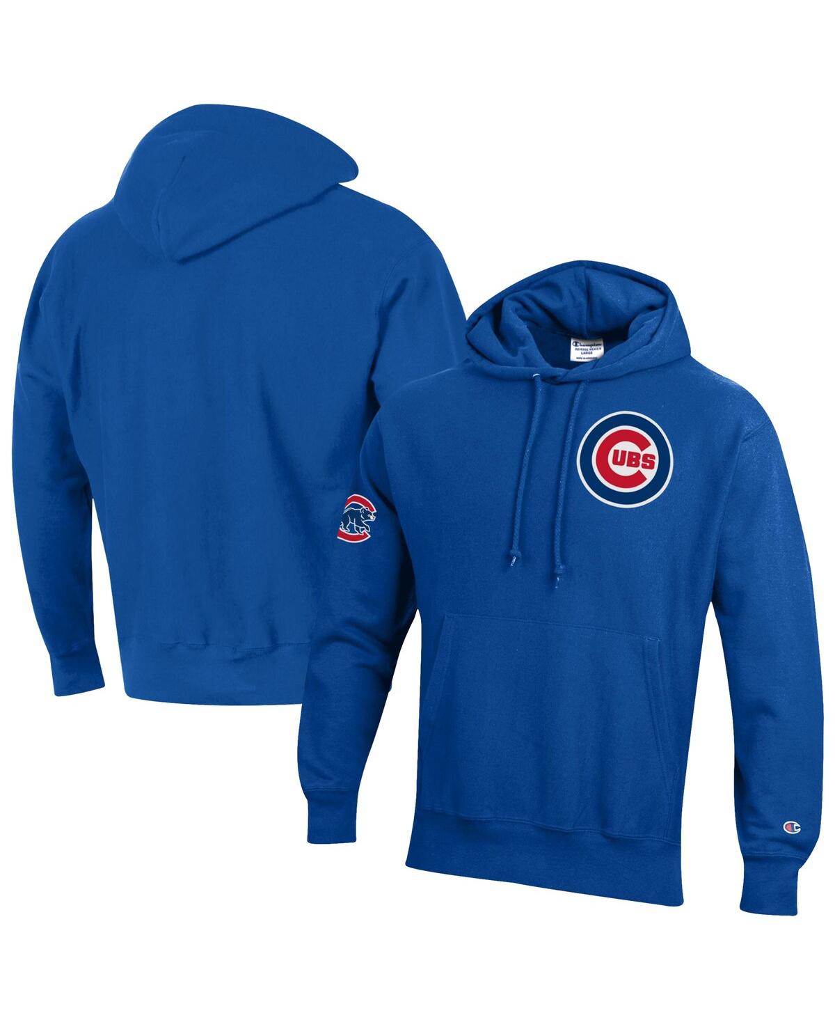 Click here for Champion Mens Royal Chicago Cubs Reverse Weave Che... prices