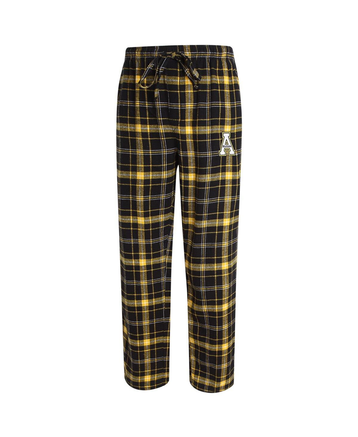 Click here for Concepts Sport Mens Black/Gold Appalachian State M... prices