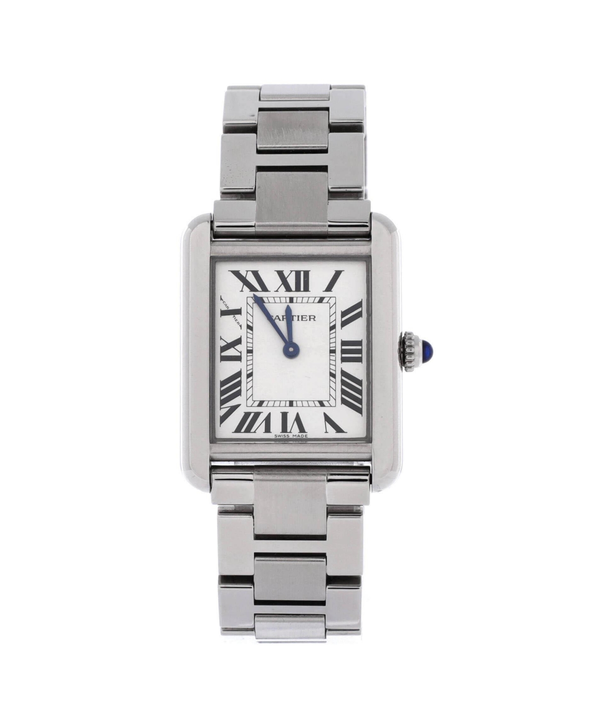 Click here for Pre-Owned Cartier Tank Solo Quartz Watch in Stainl... prices