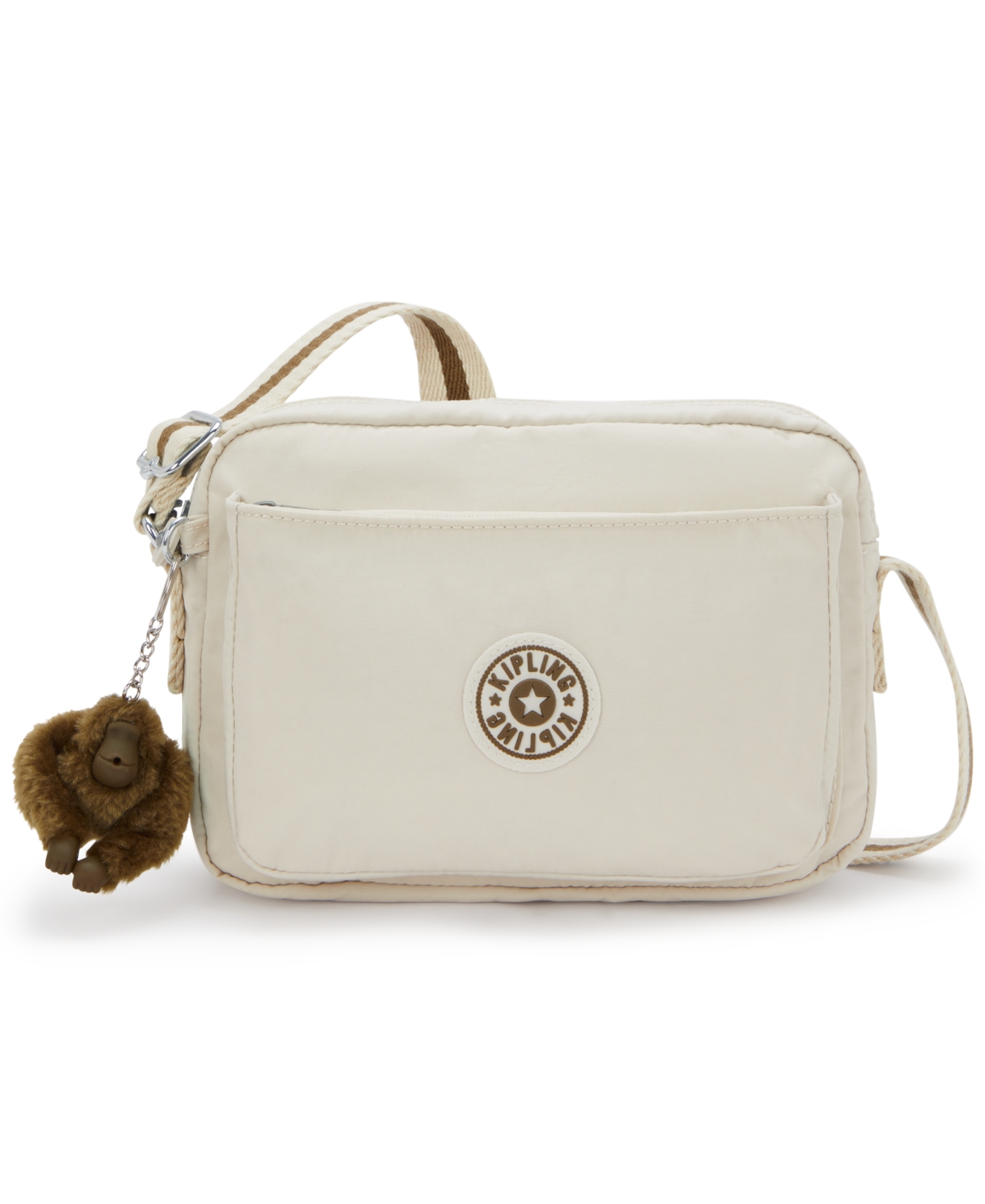 Click here for Kipling Abanu Medium Crossbody Bag - Soft Sand prices