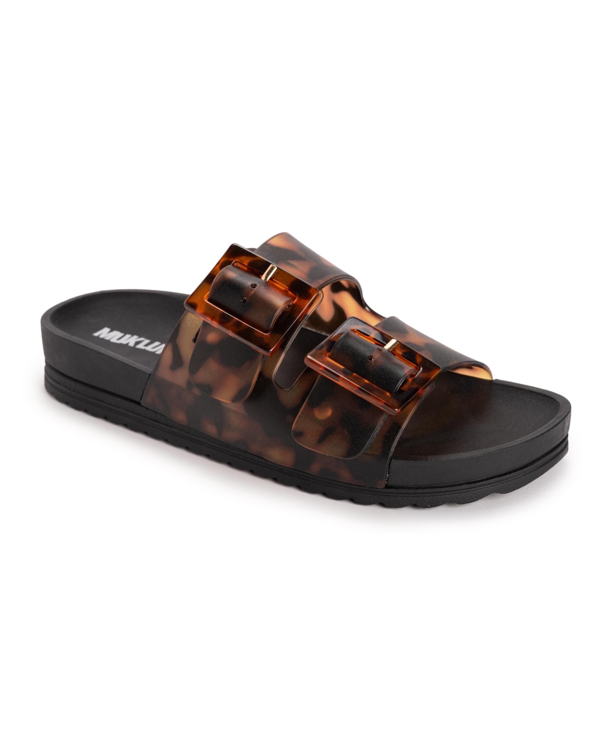 Click here for Muk Luks Womens Grand Cayman Sandal - Tortoise prices