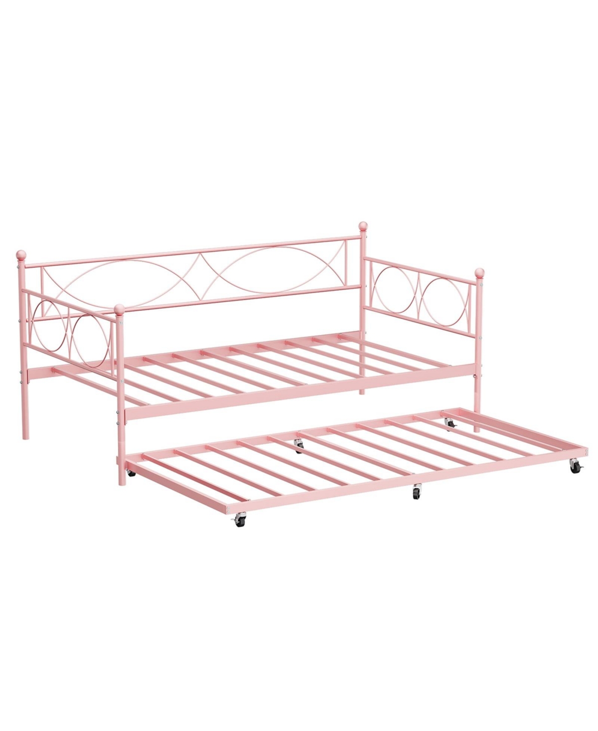 Click here for gaomon Daybed Metal Frame with Trundle Platform So... prices
