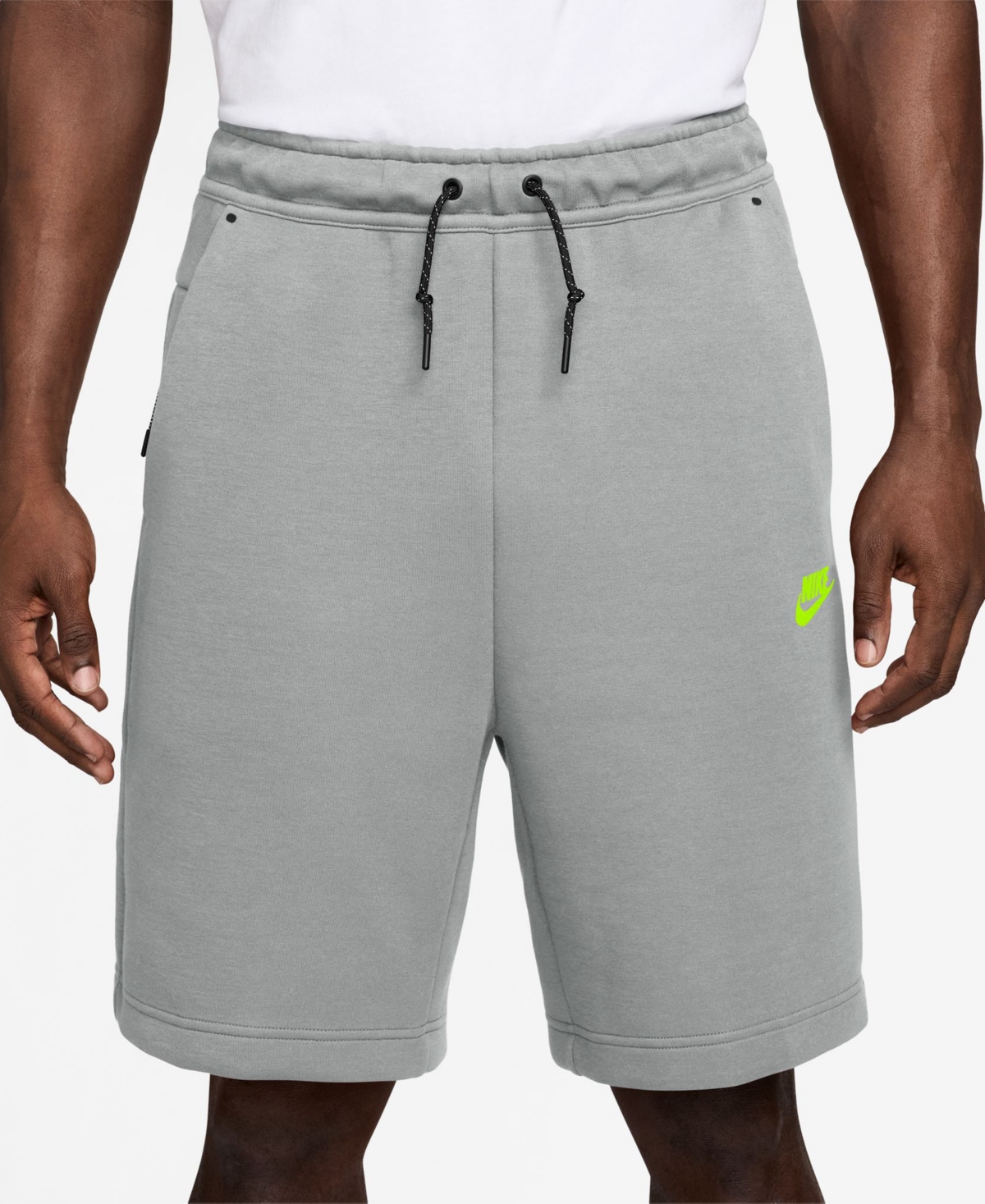 Click here for Nike Mens Tech Fleece Standard-Fit Shorts - Smoke... prices