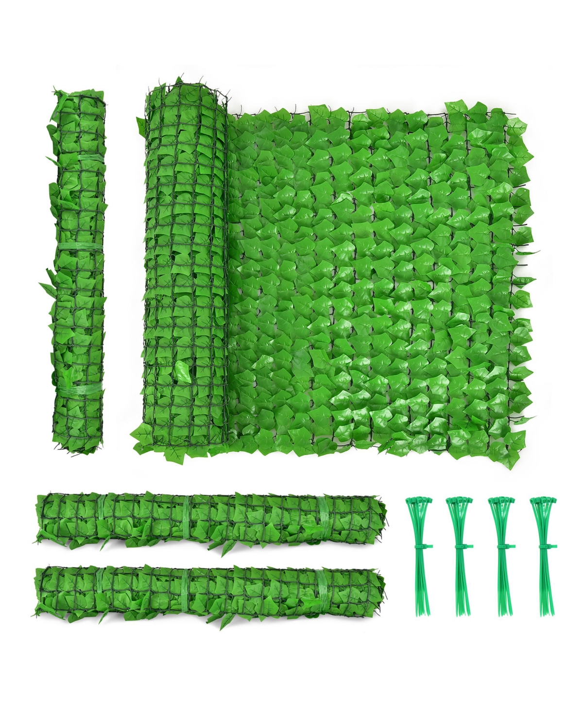 Click here for 1 Pc 118x39in Artificial Ivy Privacy Fence Screen... prices