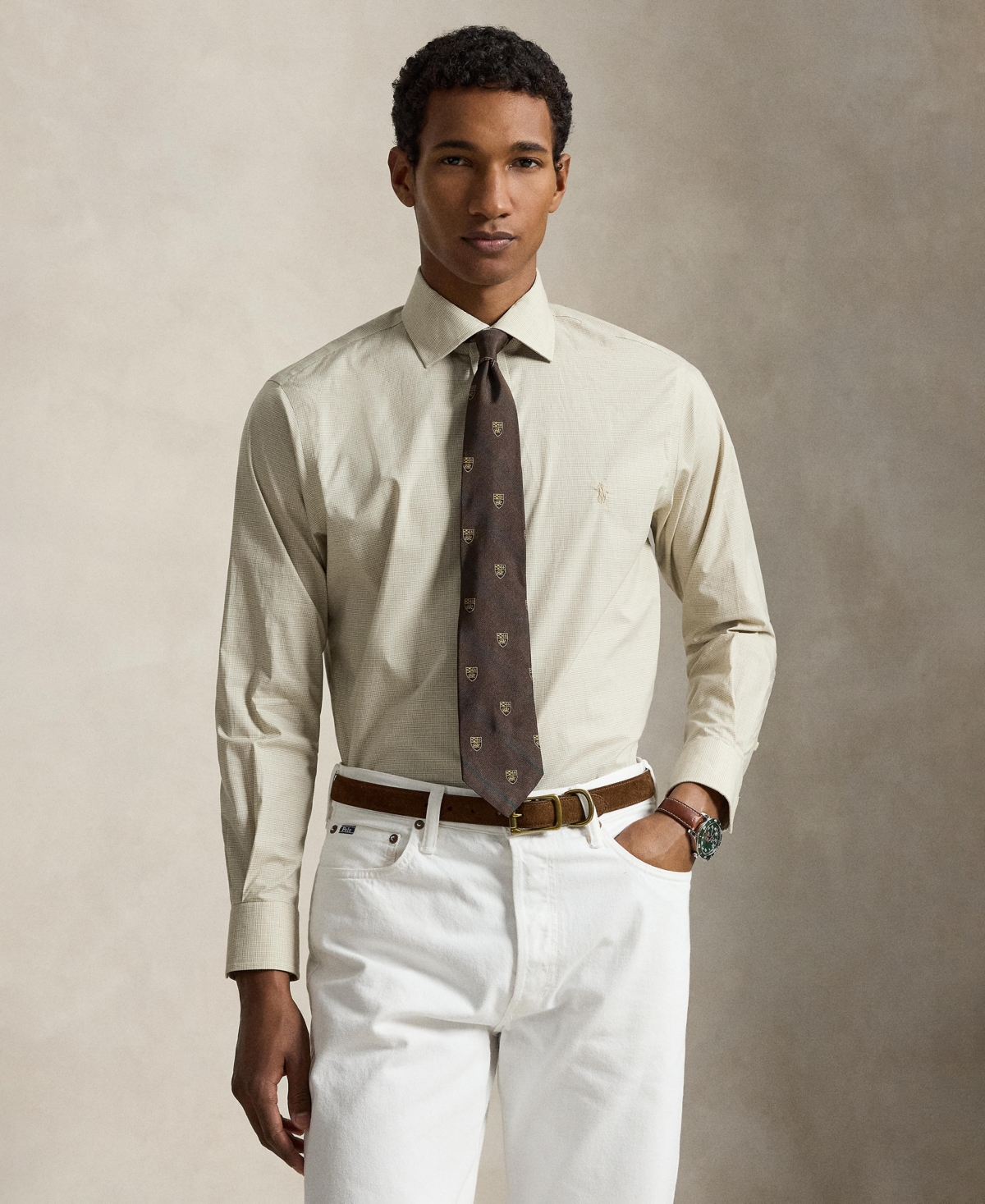 Click here for Polo Ralph Lauren Mens Regent Classic Fit Checked... prices