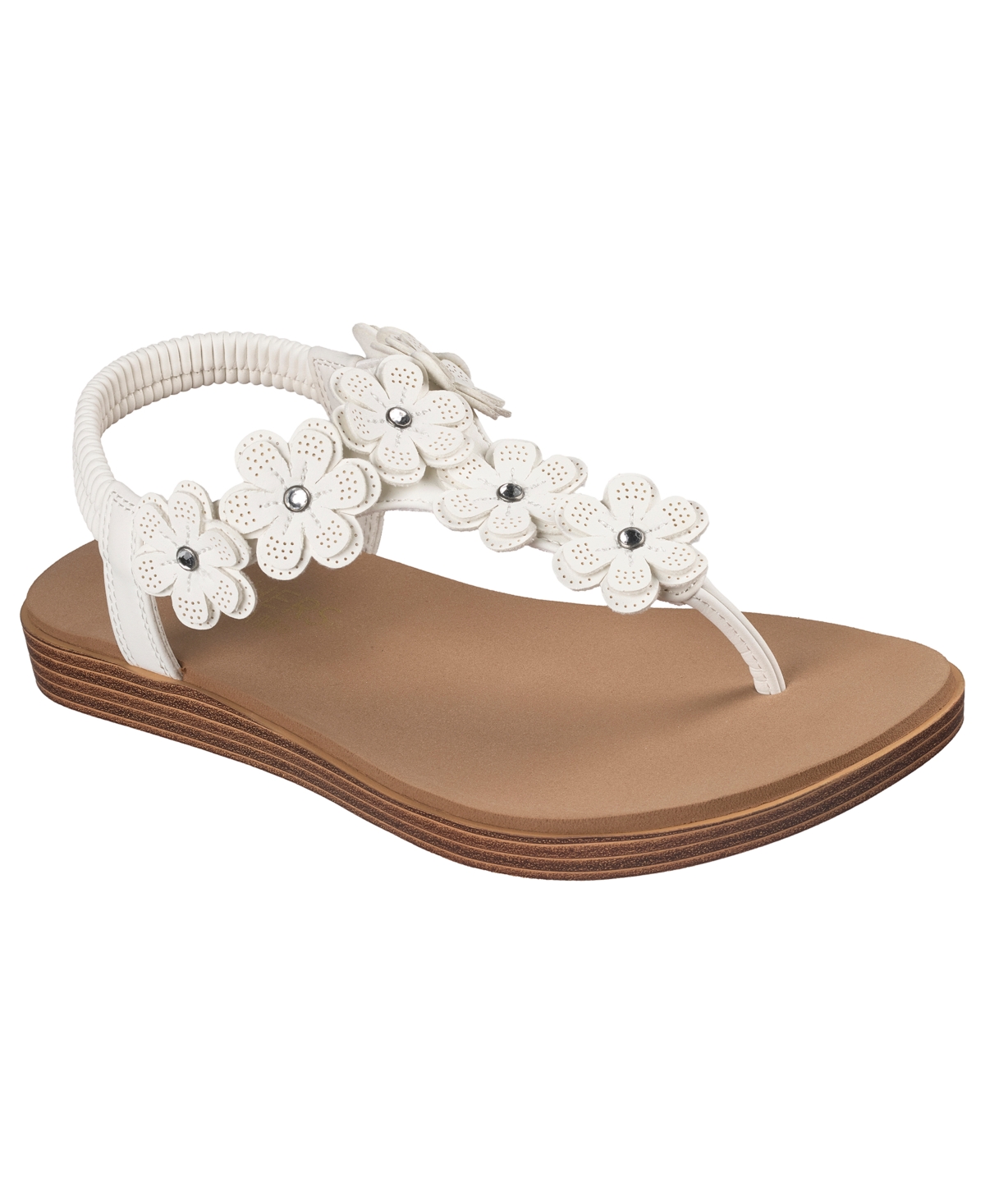 Click here for Skechers Womens Summer Cove - Beach Bloom Flip-Flo... prices