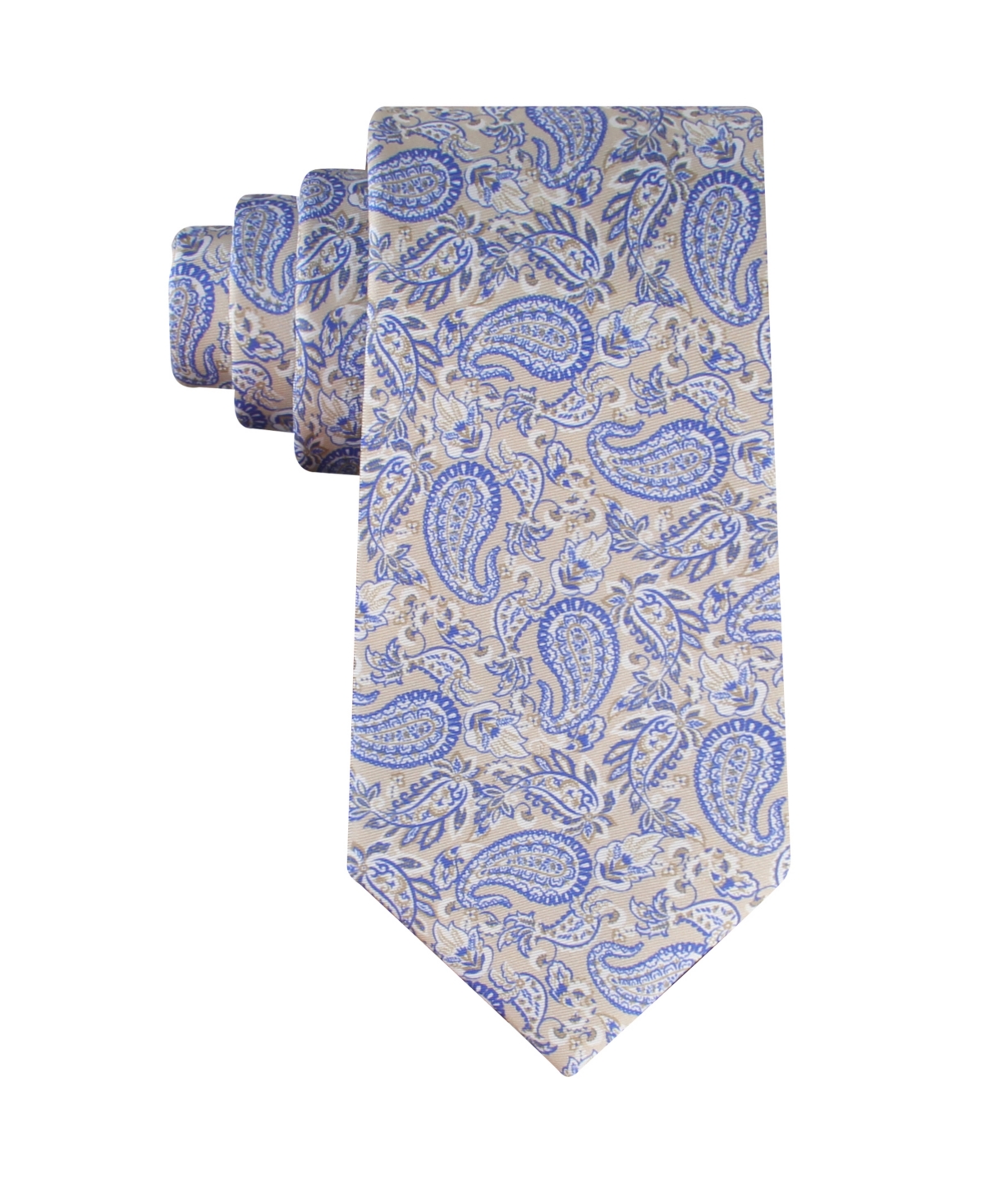 Click here for Tommy Hilfiger Mens Ramsey Paisley Silk Tie - Taup... prices
