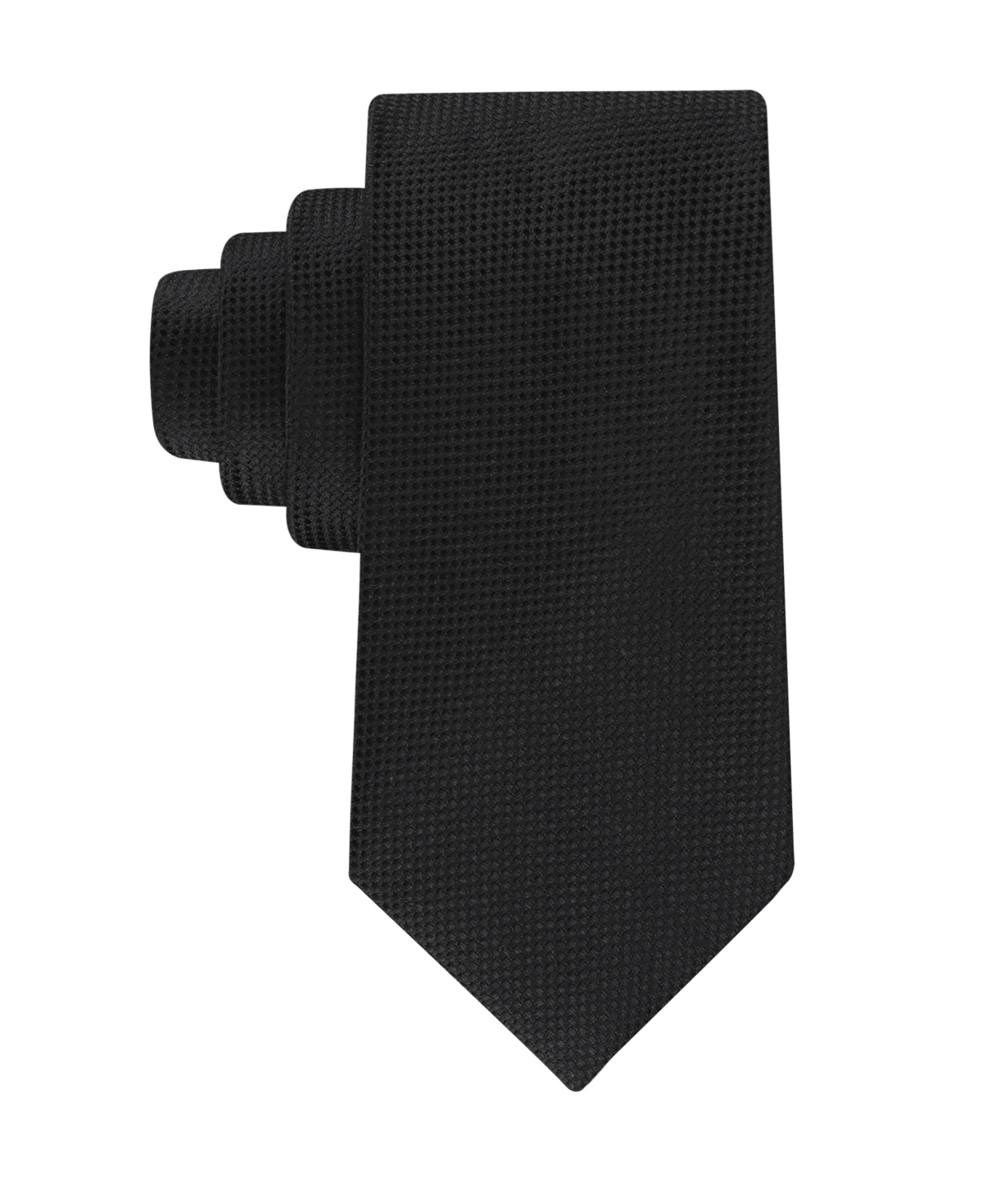 Click here for Tommy Hilfiger Mens Stella Solid Tie - Black prices