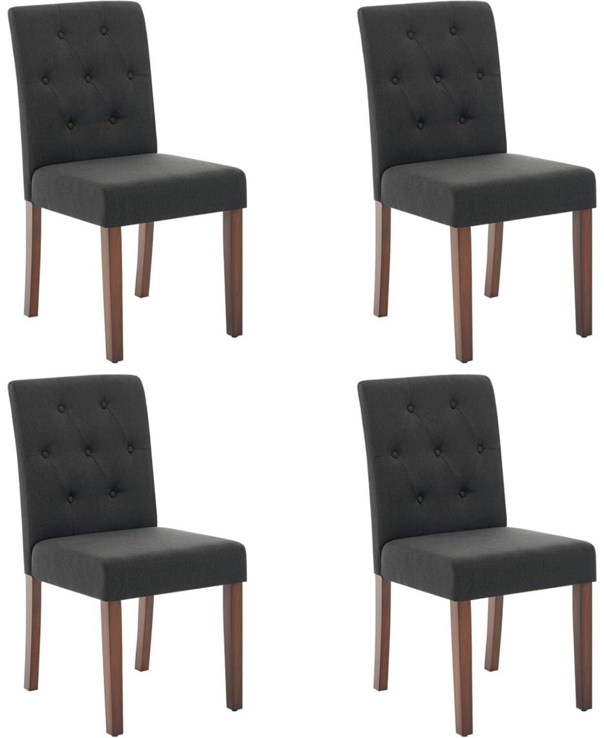 Click here for gaomon Parsons Button Tufted Dining Chairs Set of... prices