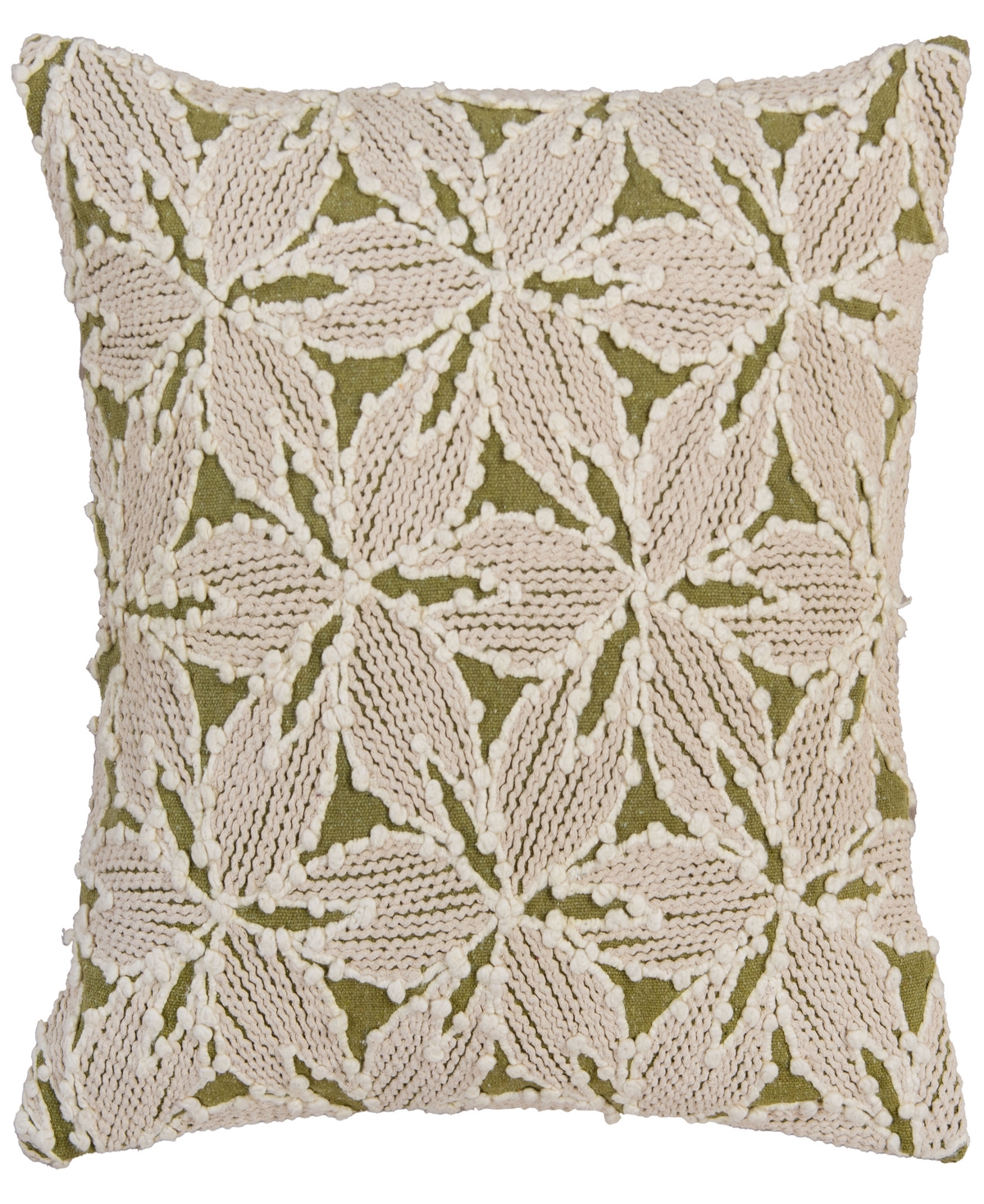 Click here for Rizzy Home Ida Cotton Decorative Pillow  20 x 20 -... prices