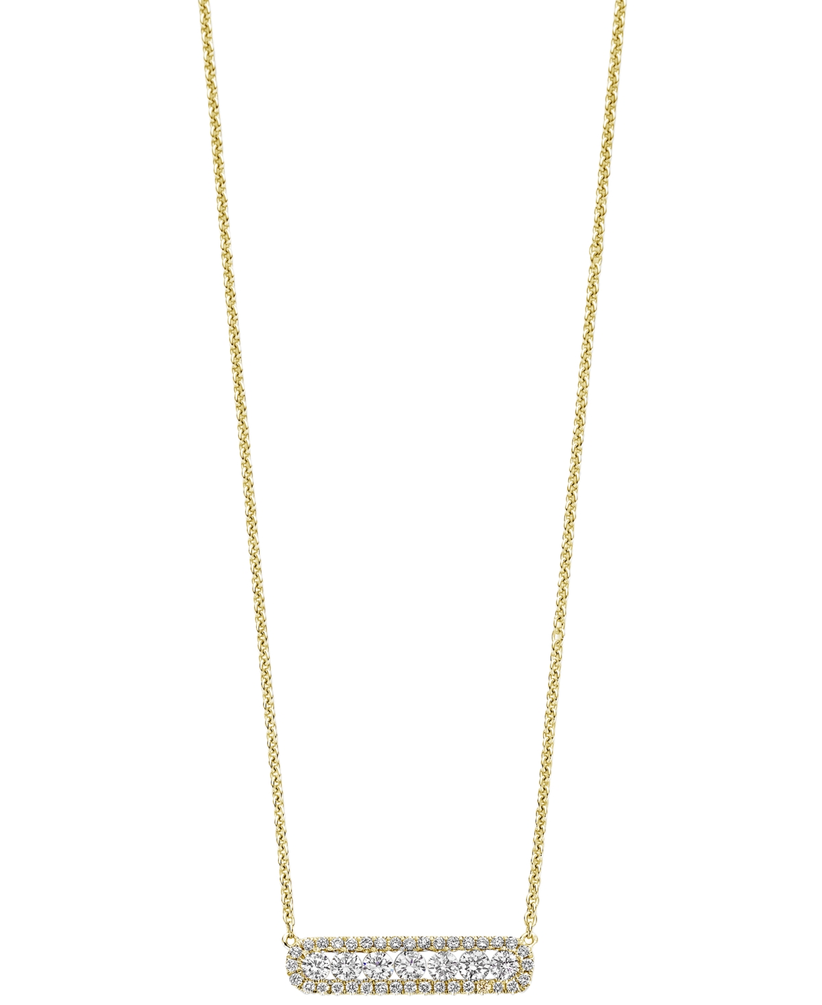 Click here for Macys Diamond (3/8 ct. t.w.) Pendant Necklace in 1... prices