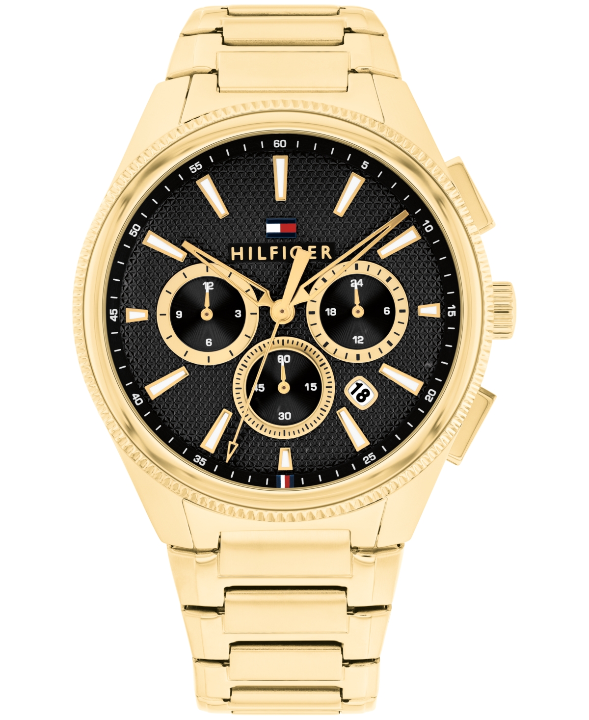 Click here for Tommy Hilfiger Mens Multifunction Gold Tone Stainl... prices