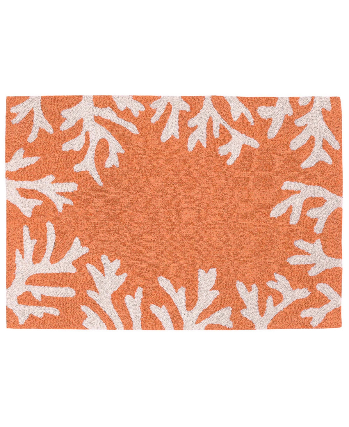 Click here for Liora Manne Capri Coral Border 18x26 Area Rug - Co... prices