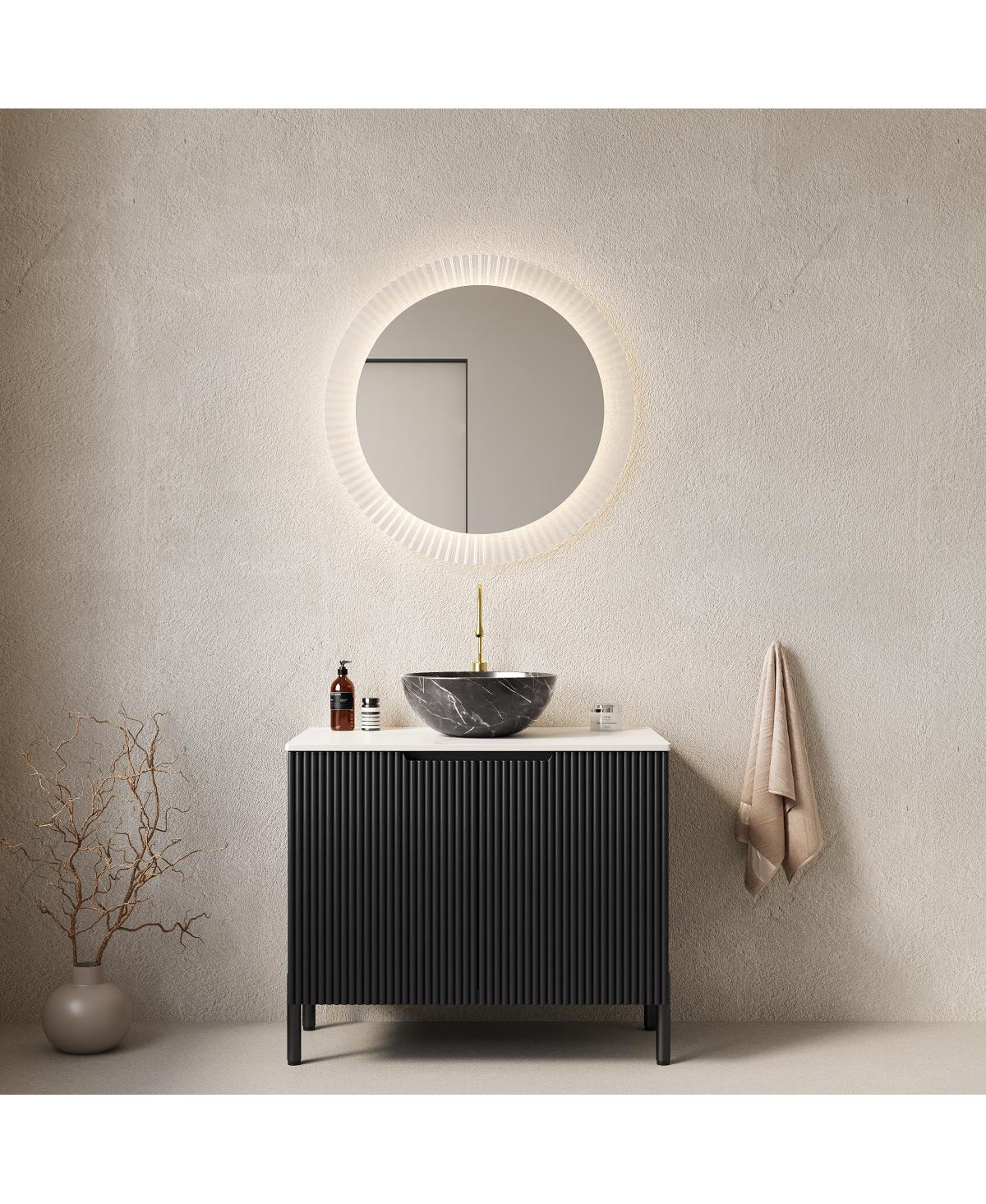 Click here for Sillysis 30" Bathroom Vanity with Ceramic Bow... prices