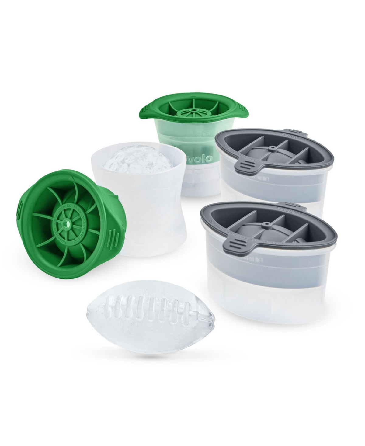 Click here for Tovolo Sports 4-Pc. Sports Ball Ice Molds Set - Ch... prices
