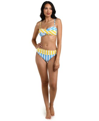 Click here for La Blanca Coastal Club House Twist Front Bandeau H... prices