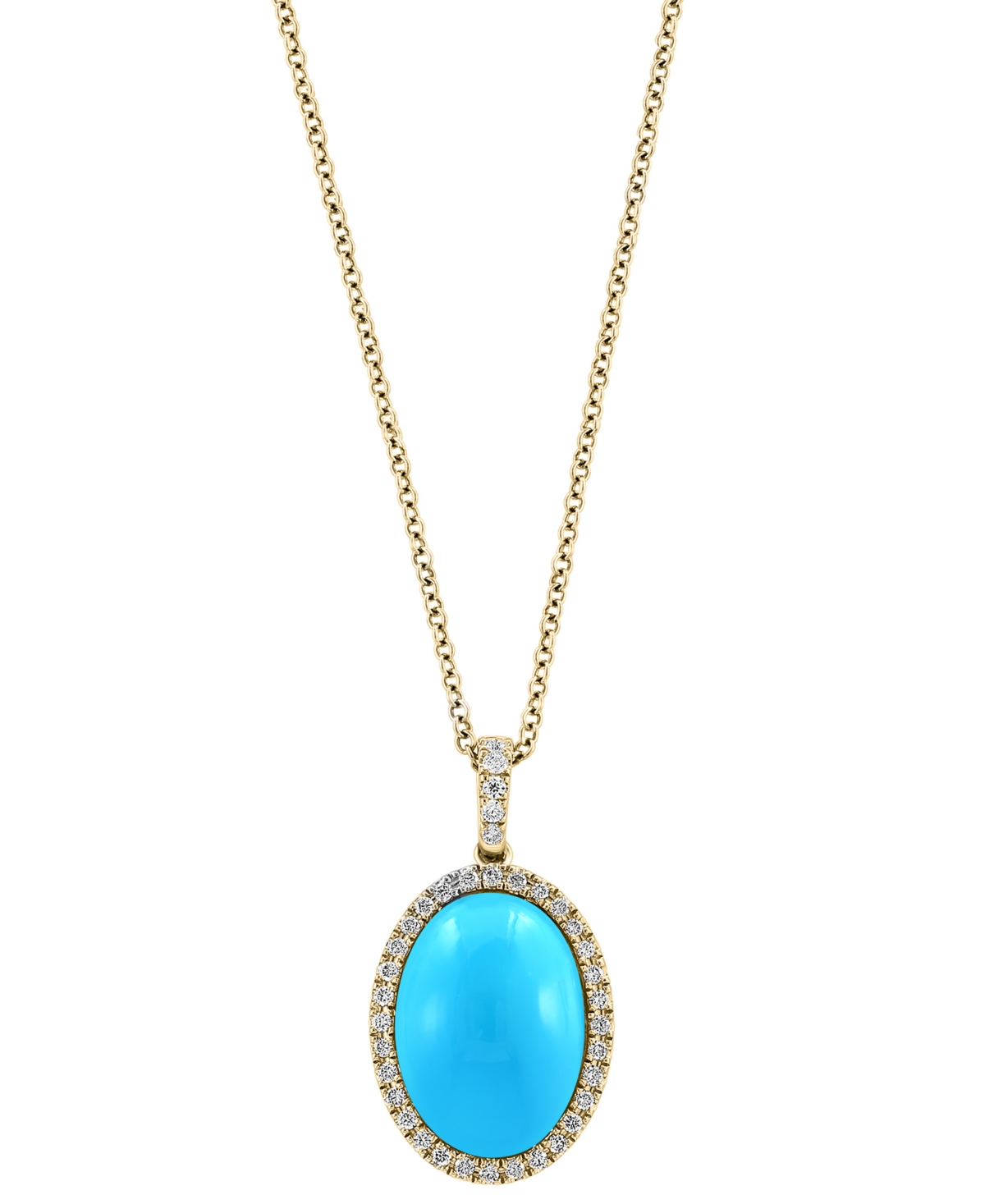 Click here for Effy Collection Turquoise & Diamond (1/5ct. t.w.)... prices