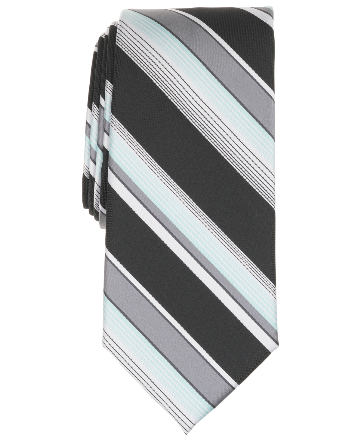 Click here for Perry Ellis Portfolio Mens Hubbard Striped Tie - B... prices