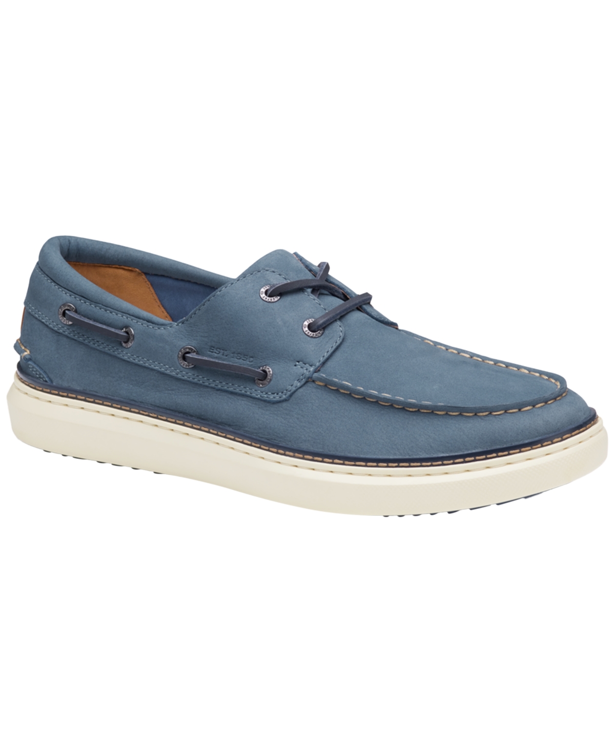 Click here for Johnston & Murphy Mens Slip-On Boat Shoes - Denim... prices