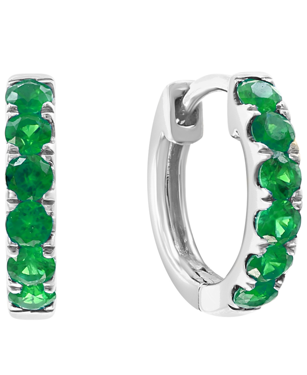 Click here for Effy Collection Emerald (1/6 ct. t.w.) Pear Earrin... prices