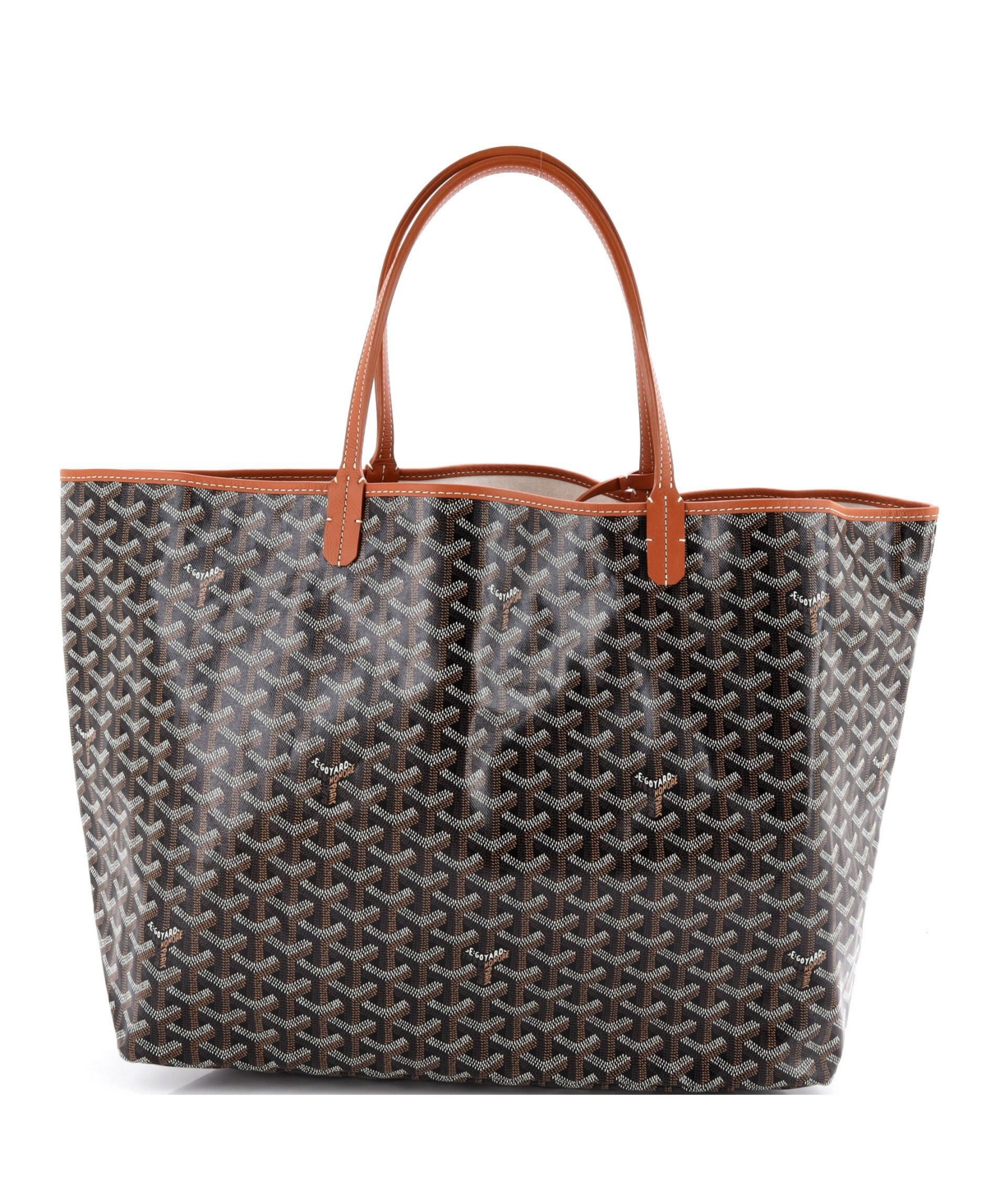 Click here for Pre-Owned Goyard Gm Saint Louis Tote Coated Canvas... prices
