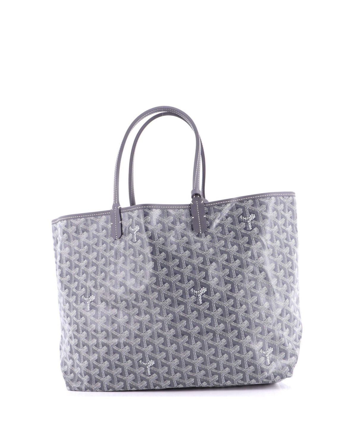 Click here for Pre-Owned Goyard Pm Saint Louis Tote Coated Canvas... prices
