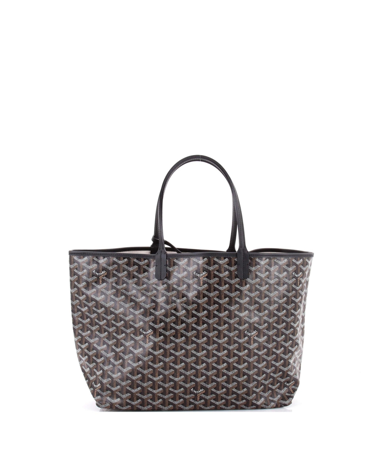 Click here for Pre-Owned Goyard Pm Saint Louis Tote Coated Canvas... prices
