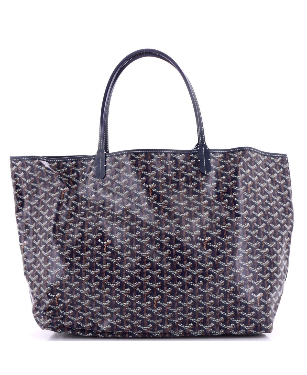 Click here for Pre-Owned Goyard Gm Saint Louis Tote Coated Canvas... prices