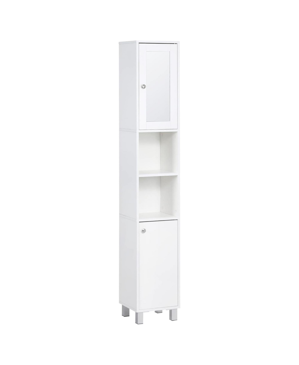 Click here for Rainsken Tall Bathroom Storage Cabinet with Mirror... prices