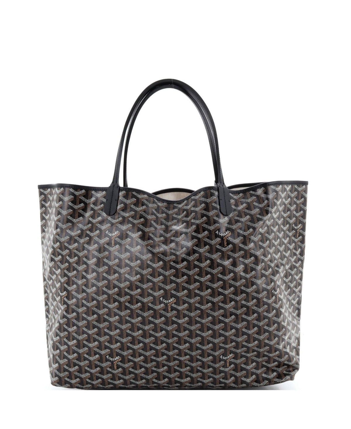 Click here for Pre-Owned Goyard Gm Saint Louis Tote Coated Canvas... prices