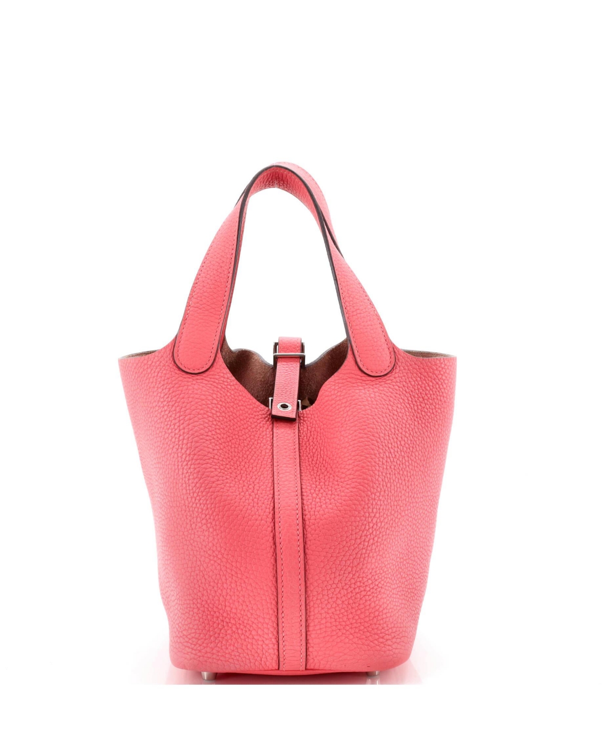 Click here for Pre-Owned HERMES Pm Picotin Lock Bag Clemence - Pi... prices