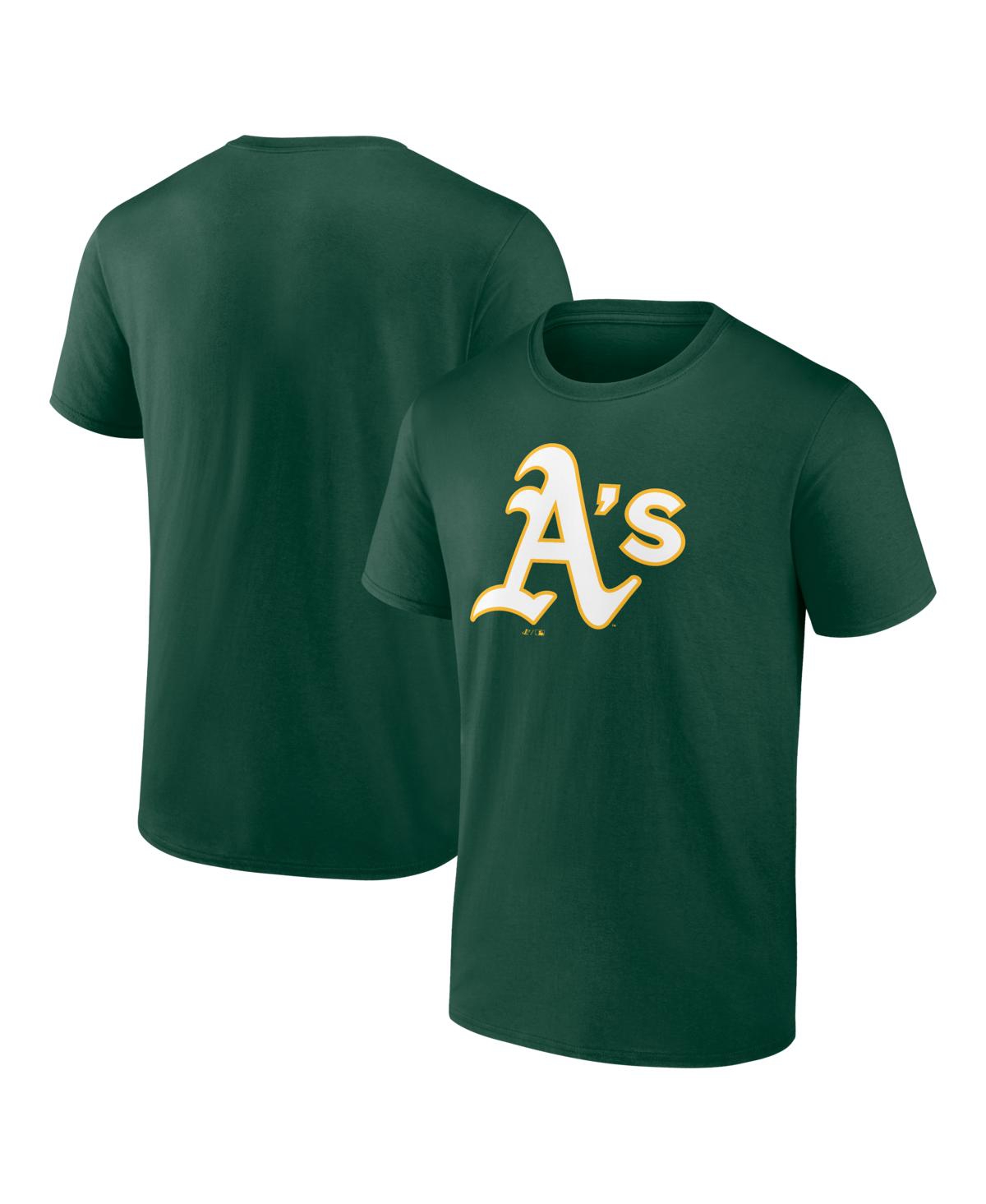 Click here for Logo Athletic Mens Green Athletics Logo T-Shirt -... prices