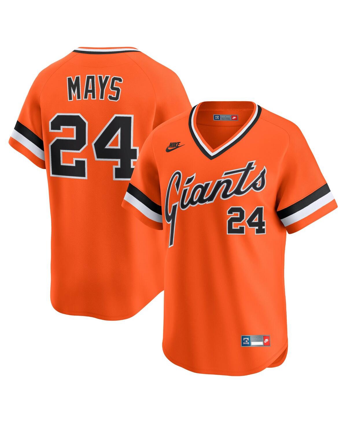 Click here for Nike Mens Willie Mays Orange San Francisco Giants... prices