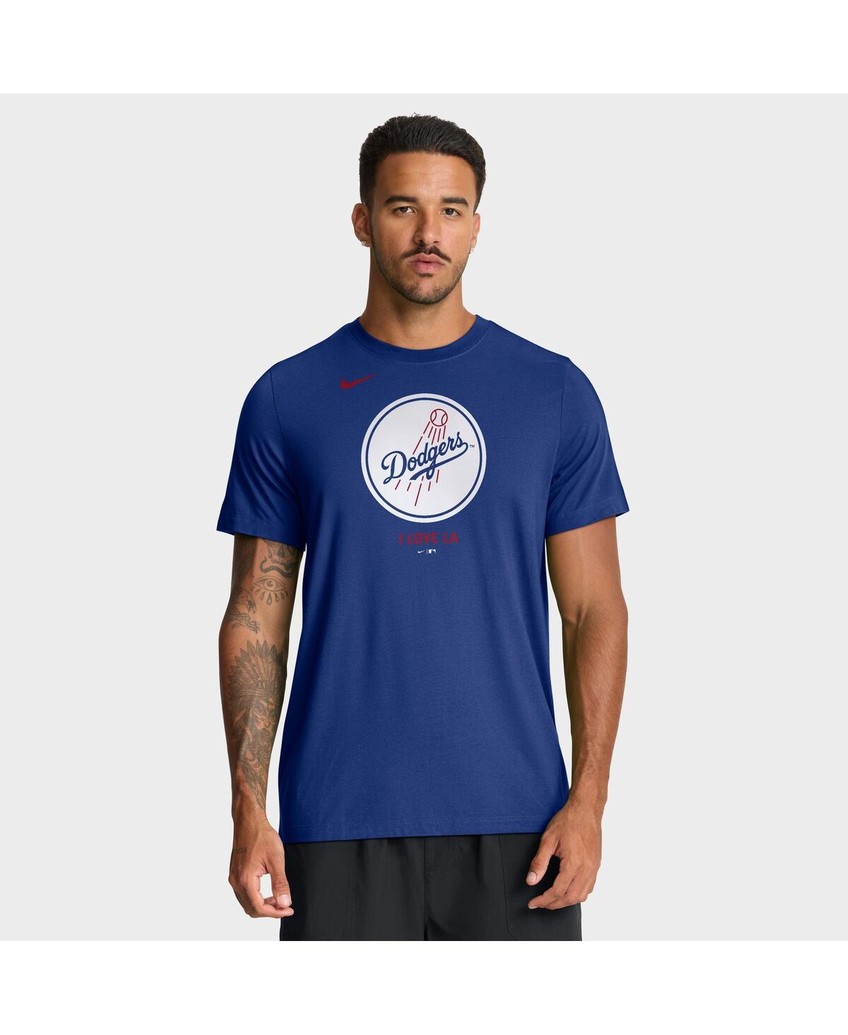 Click here for Nike Mens Royal Los Angeles Dodgers Tri-Blend Logo... prices