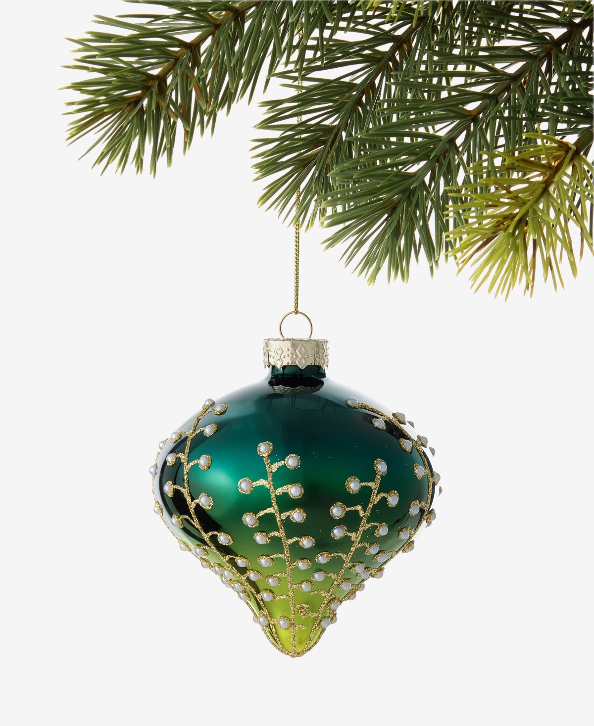 Click here for Holiday Lane Enchanted Forest Onion Ball Ornament... prices