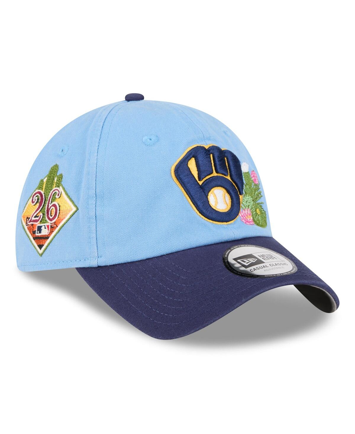 Click here for New Era Mens Light Blue/Navy Milwaukee Brewers 202... prices