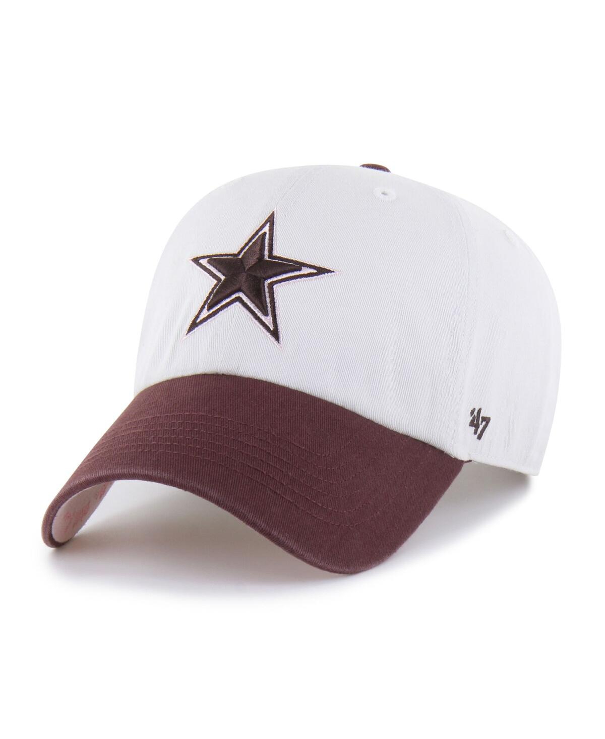 Click here for 47 Brand Mens and Womens Stone/Burgundy Dallas Cow... prices