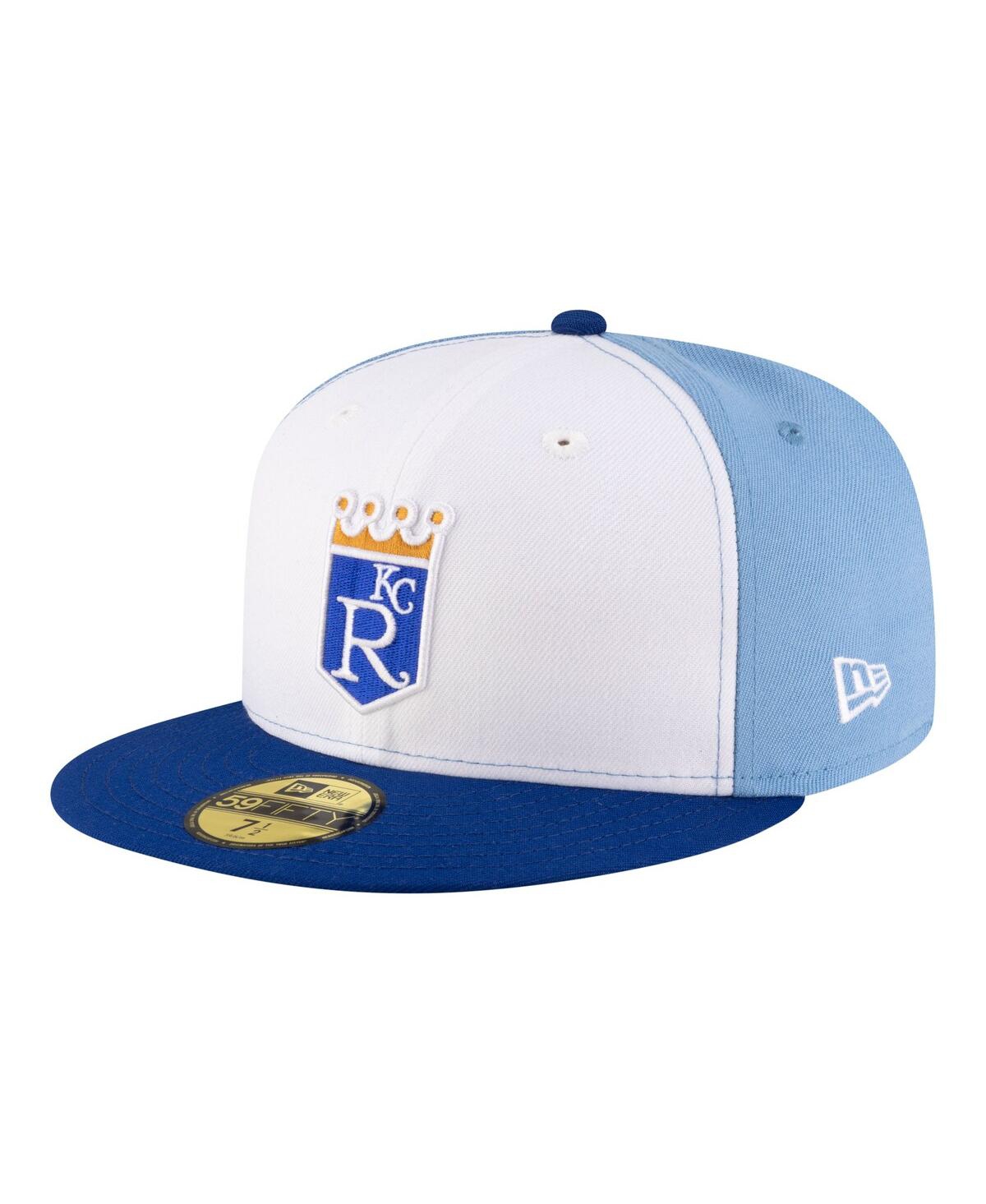 Click here for New Era Mens White/Light Blue Kansas City Royals A... prices