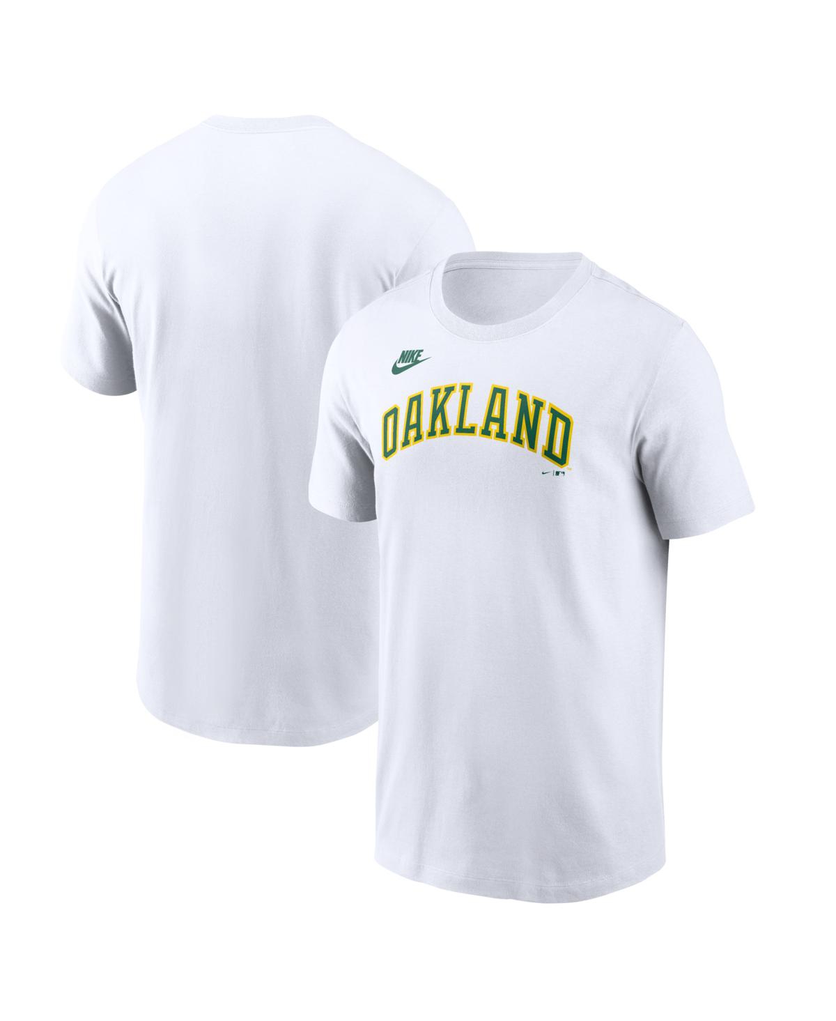 Click here for Nike Mens White Oakland Athletics Cooperstown Coll... prices