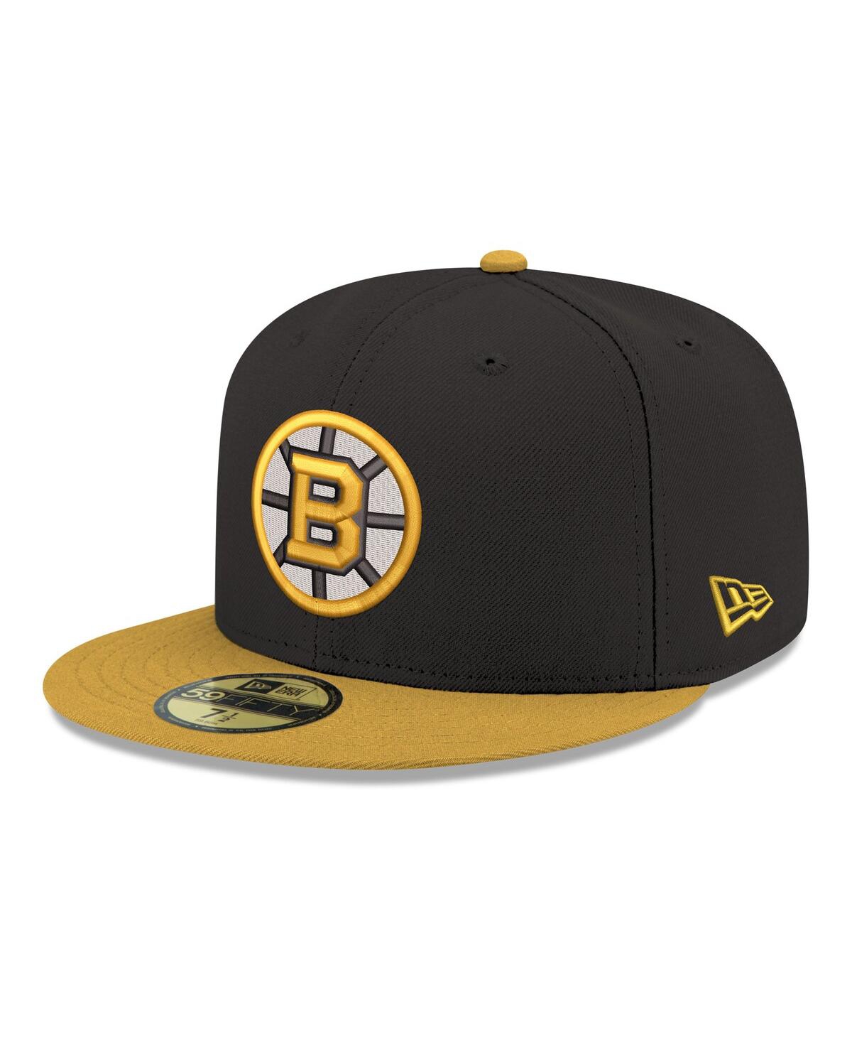 Click here for New Era Mens Black Boston Bruins Core Logo Two-Ton... prices