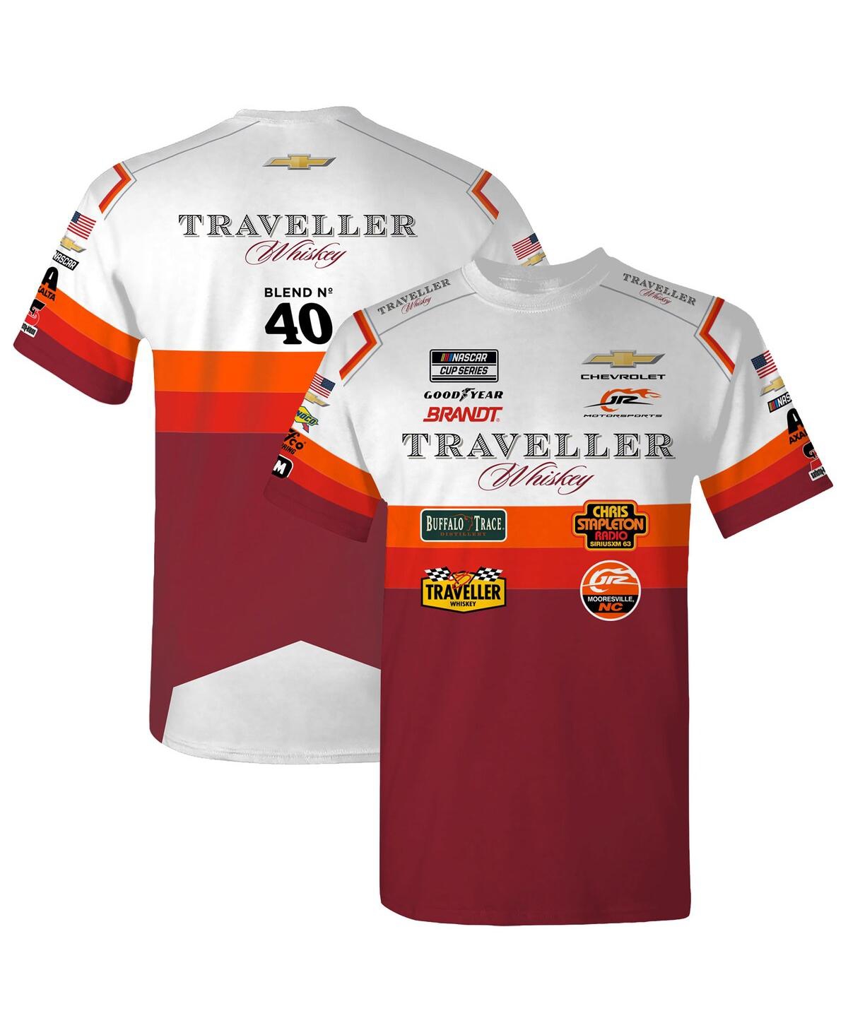 Click here for Jr Motorsports Team Apparel Mens White Justin Allg... prices