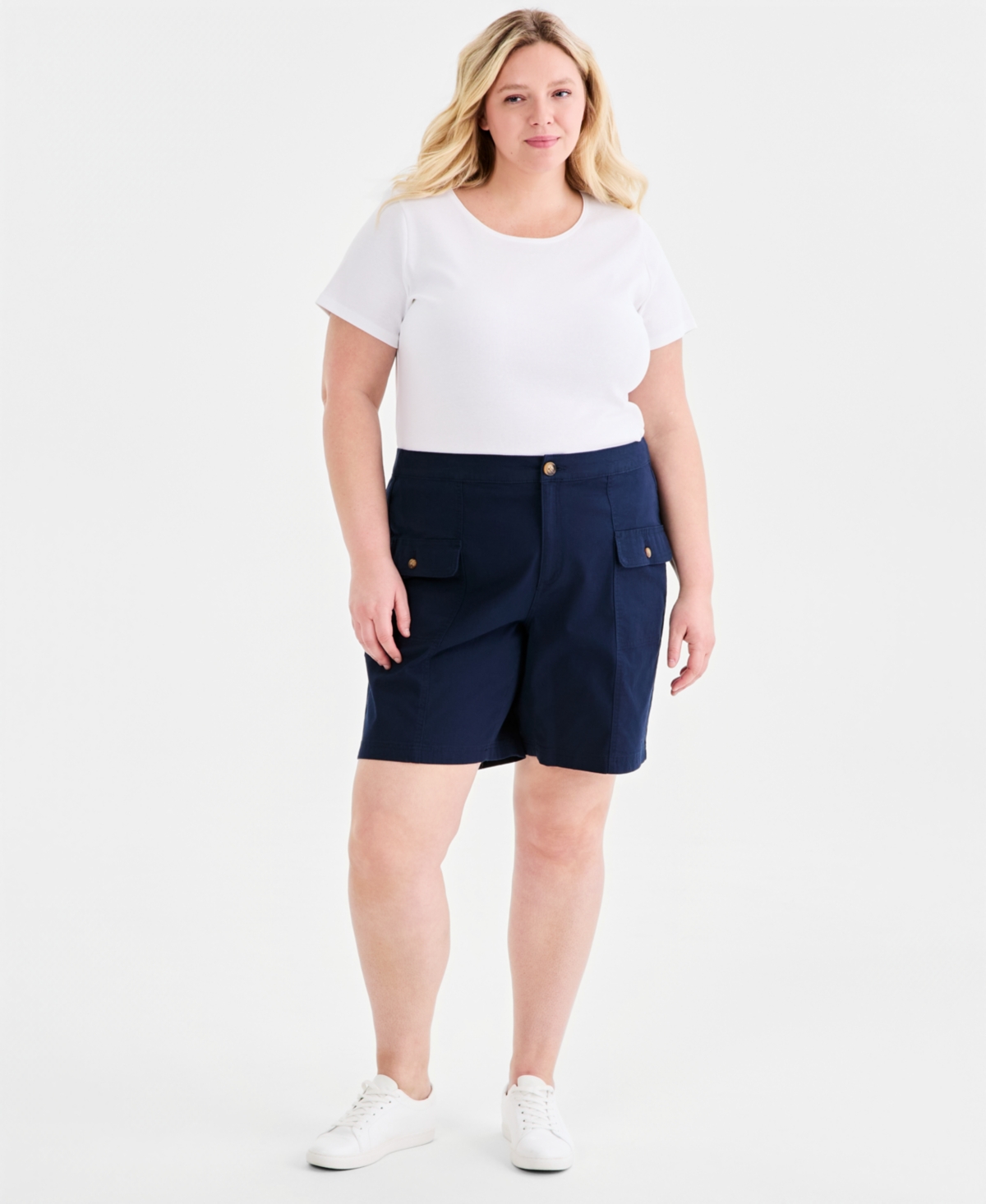 Click here for Style & Co Plus Size Vaca Bermuda Shorts  Macys Ex... prices