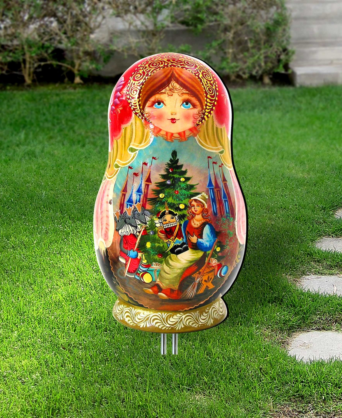 Click here for Designocracy Nutcracker Story Nesting Doll Holiday... prices