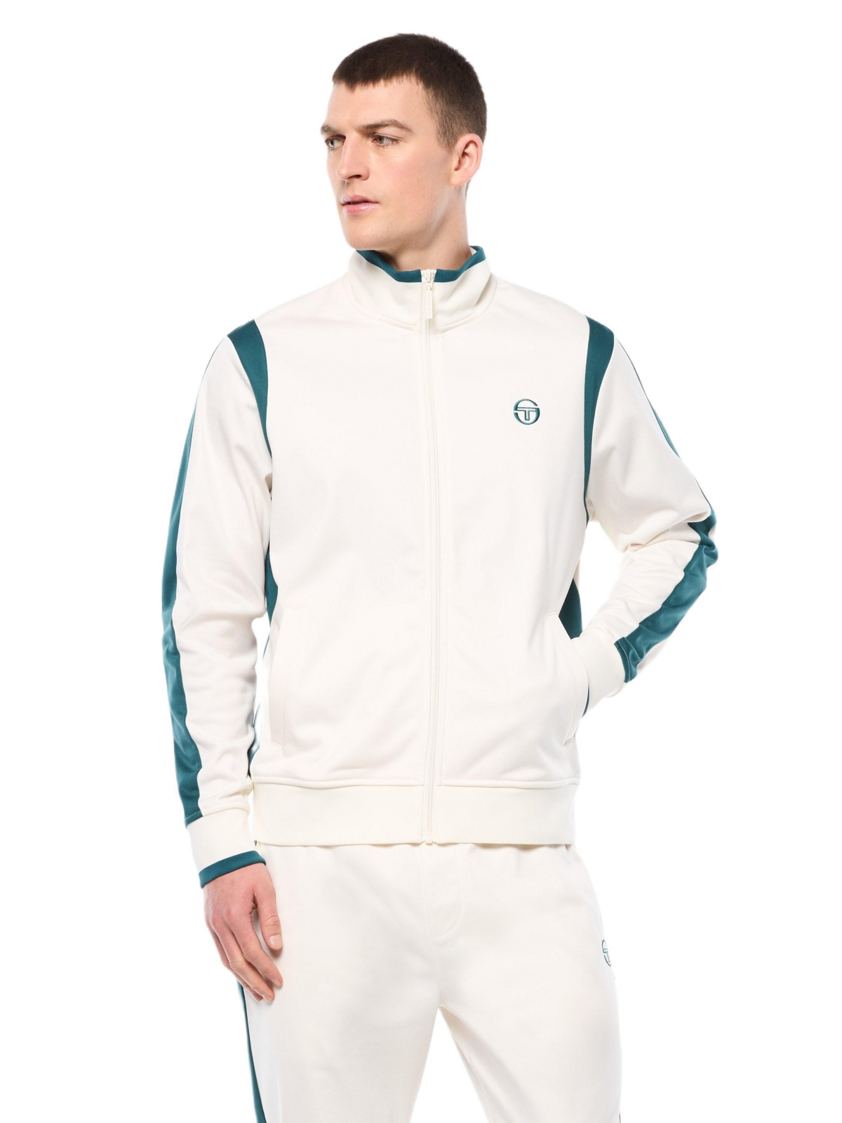 Click here for Sergio Tacchini Mens Massimo Track Jacket - Garden... prices