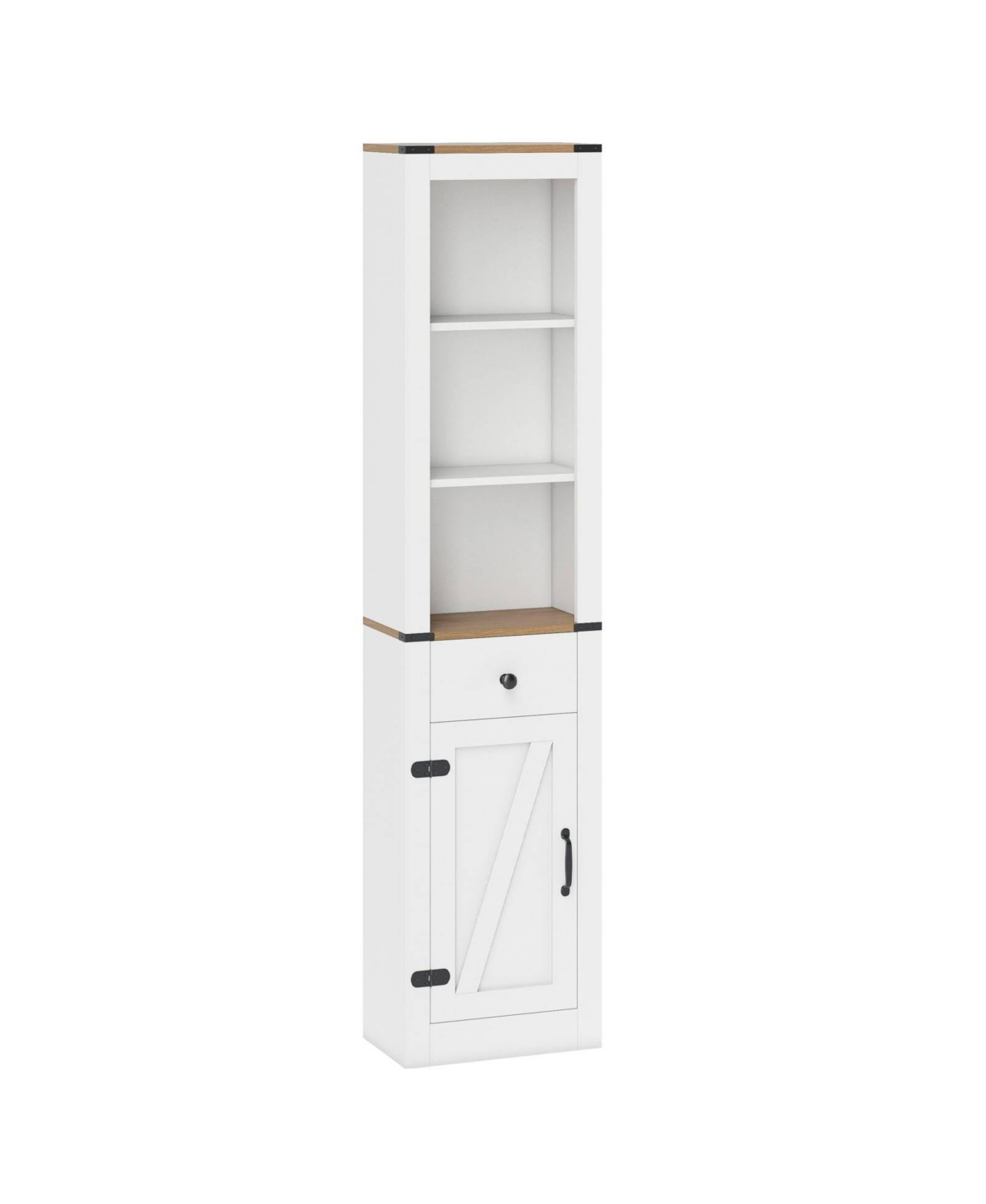 Click here for Slickblue 68 Inch Tall Bathroom Cabinet with Barn... prices